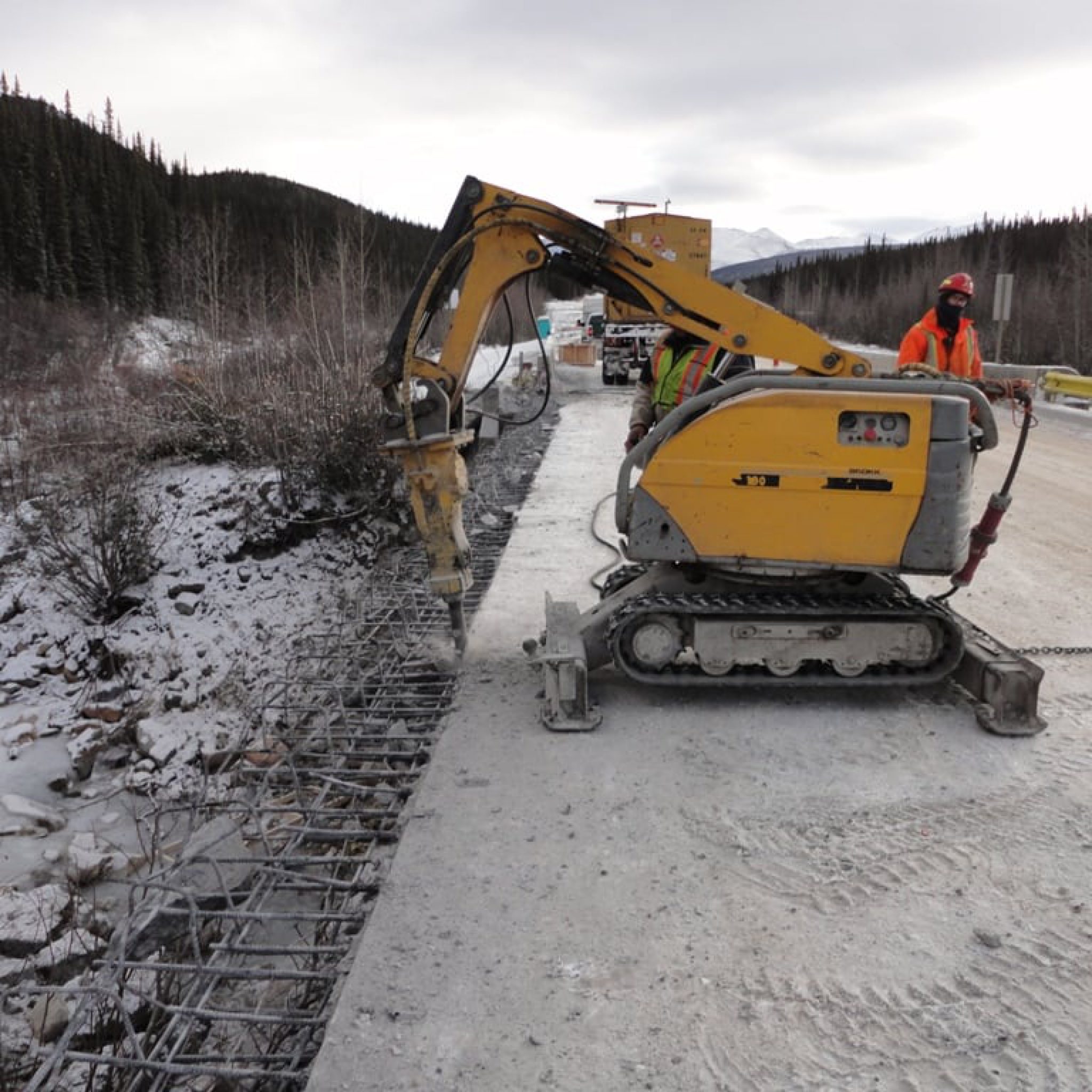 Highway Bridge repair - Johnston Construction