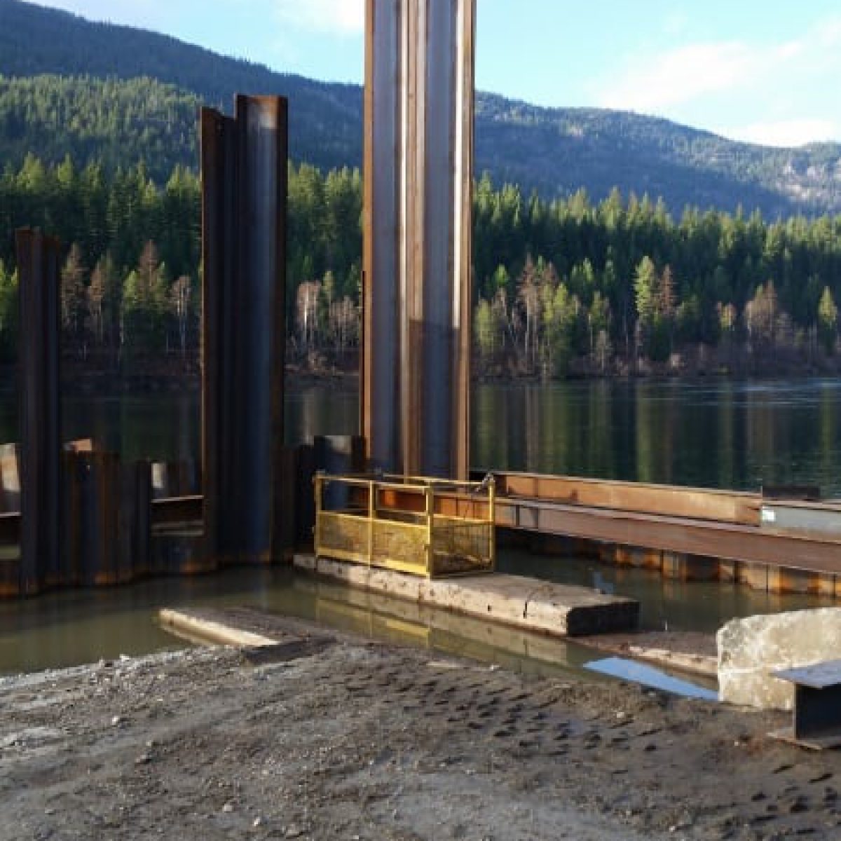 Glade Ferry Ramp Replacement - Johnston Construction